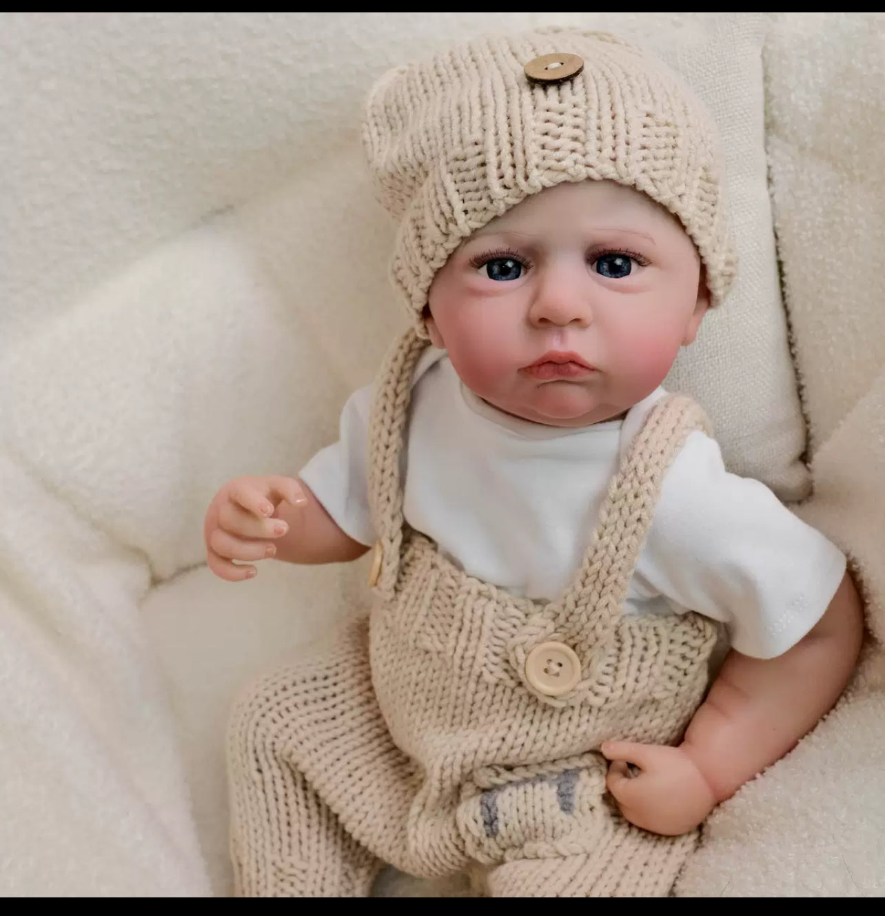 "Nova" - 20 Inches Bebe Reborn Full Vinyl Body Doll Boy or Girl ...